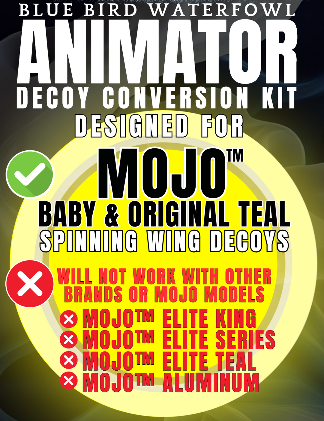 Mojo Baby Series Animator | Blue Bird Waterfowl – THE ANIMATOR ...