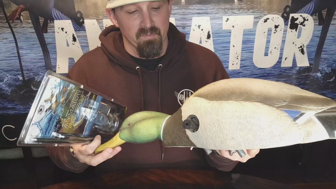 Decoy Dancer Pull String Animators | Blue Bird Waterfowl – THE ANIMATOR ...